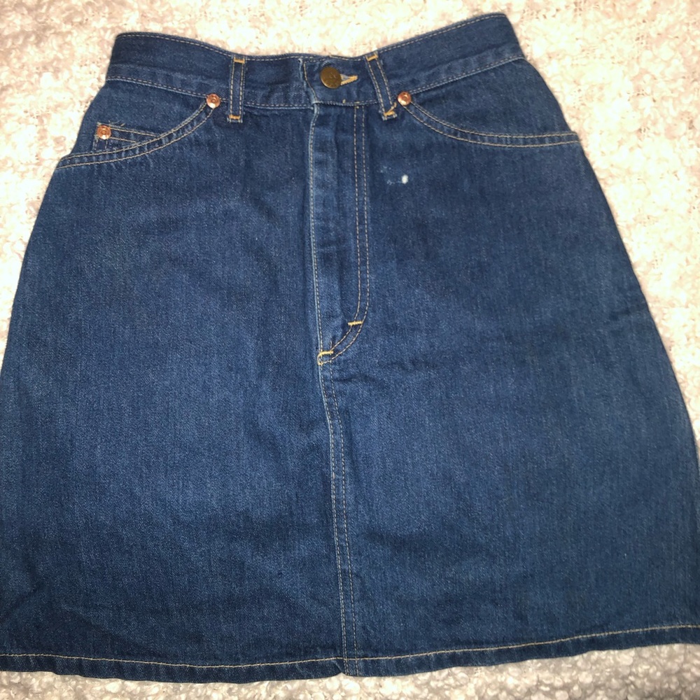 Vintage Lee Jean Skirt From The 80’s - Gem